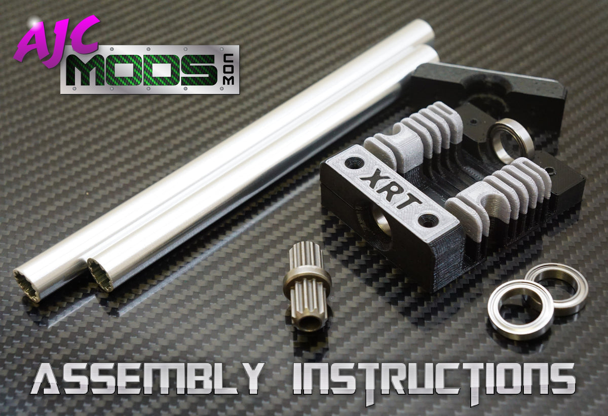 XRT FLEX & RIGID Drive Upgrade Instructions – AJC Hobbies