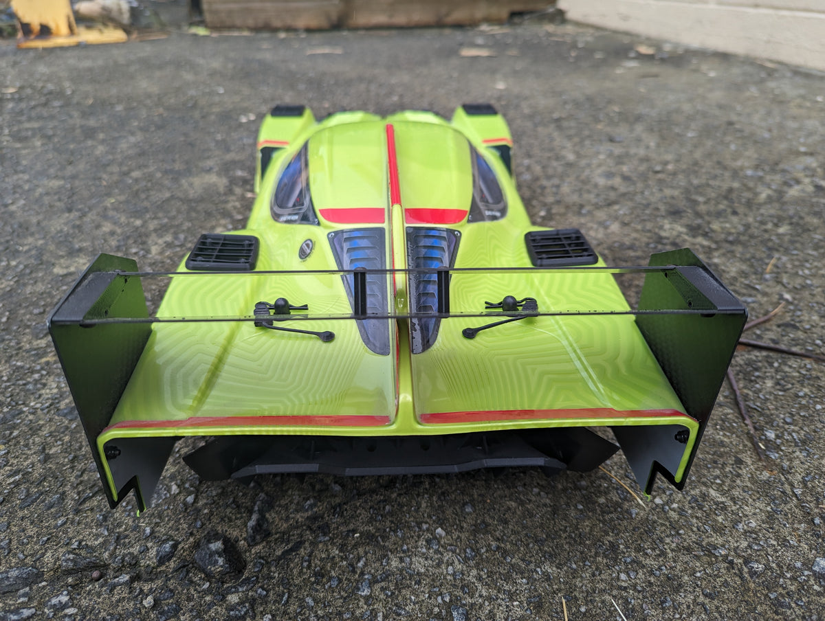 Functional Wheel Well Air Intake inlets & Exhaust Louvers for Arrma Ve ...