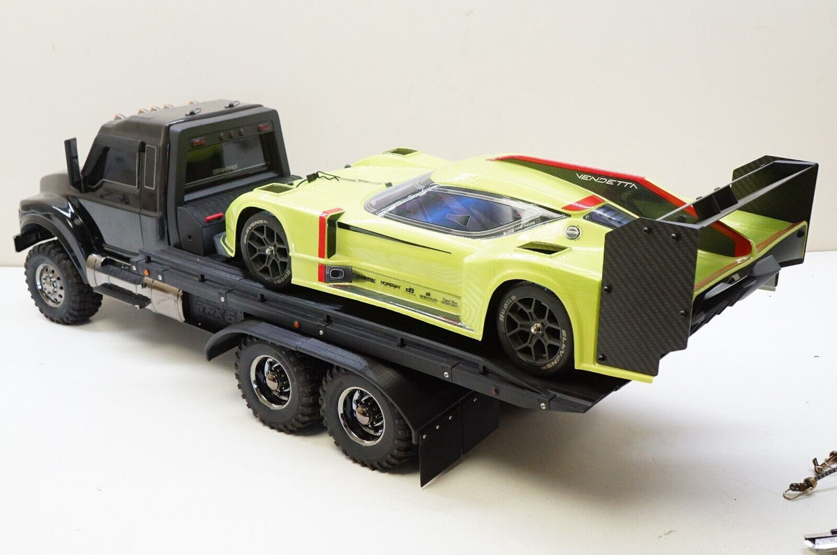 XL Bed Widening Expansion Kit +2" Wide Bed for Traxxas TRX6 Flatbed Ha ...