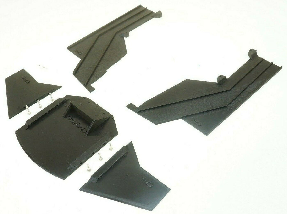 Downforce Aero Kit Ground Effects Undertray - Traxxas Slash ProLine Co ...