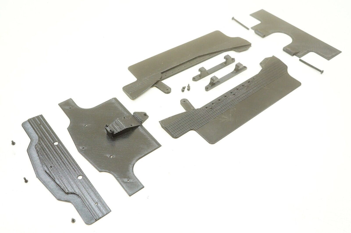 Aero Downforce Kit Ground Effects For Losi 1/16 Mini No Prep Drag Car ...