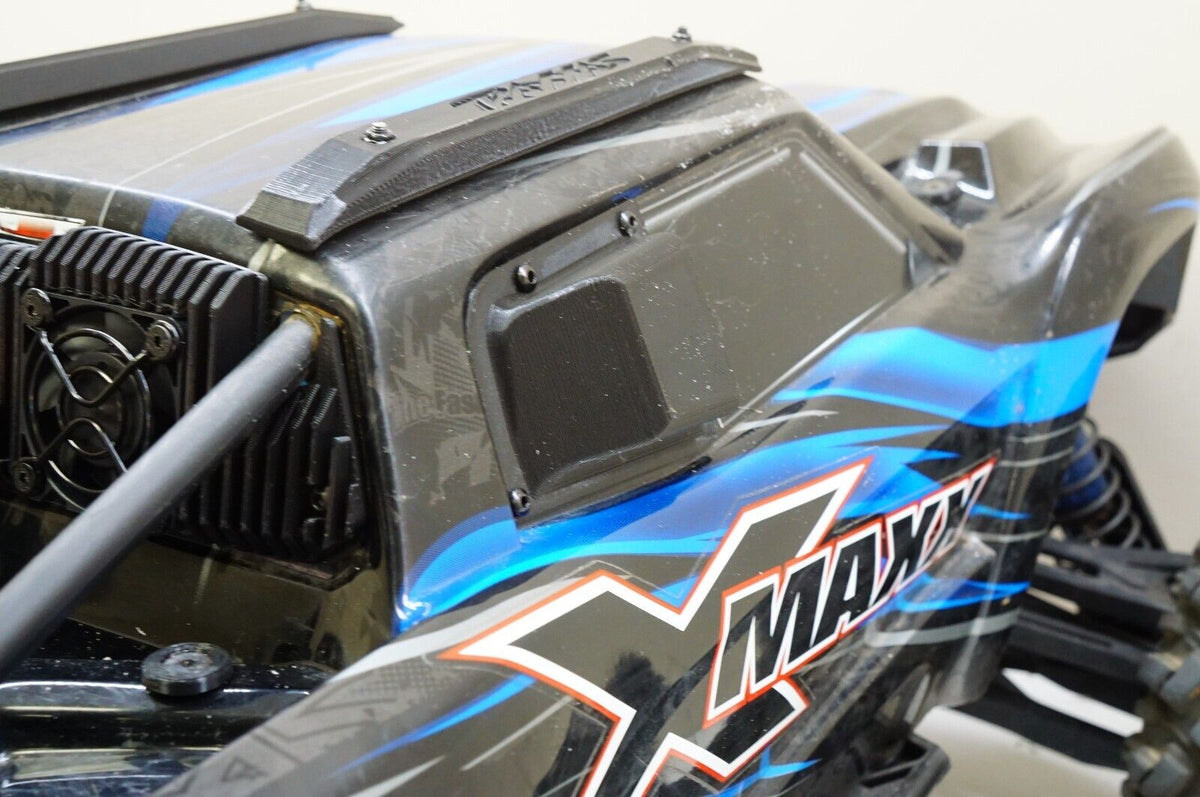 Functional Side Window Air Intake Scoops Dual Fan Cowl Upgrade Traxxas ...