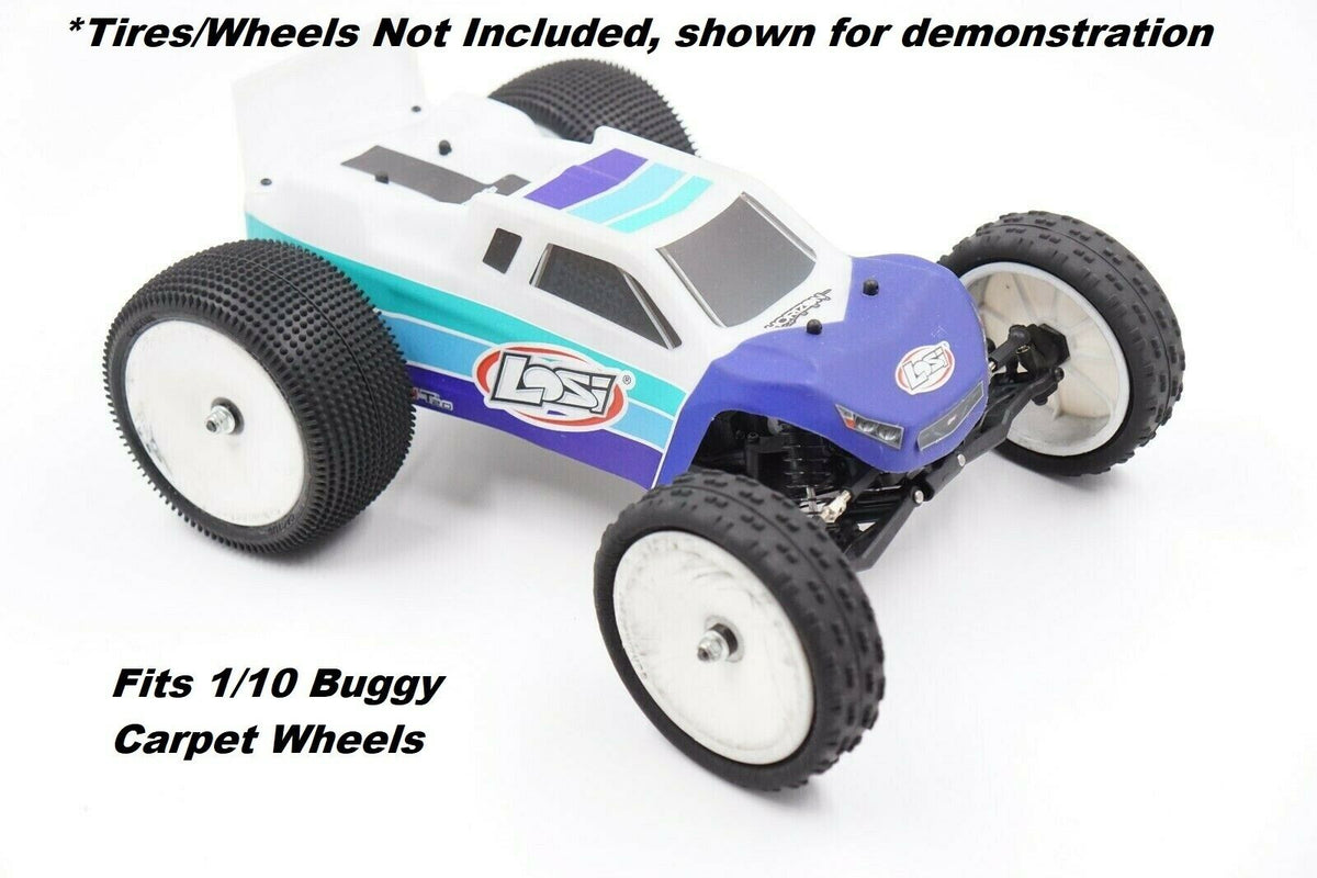 BIG TIRE & WHEEL CONVERSION KIT For Losi Mini-T Mini-B 2.0 8mm to 12mm ...