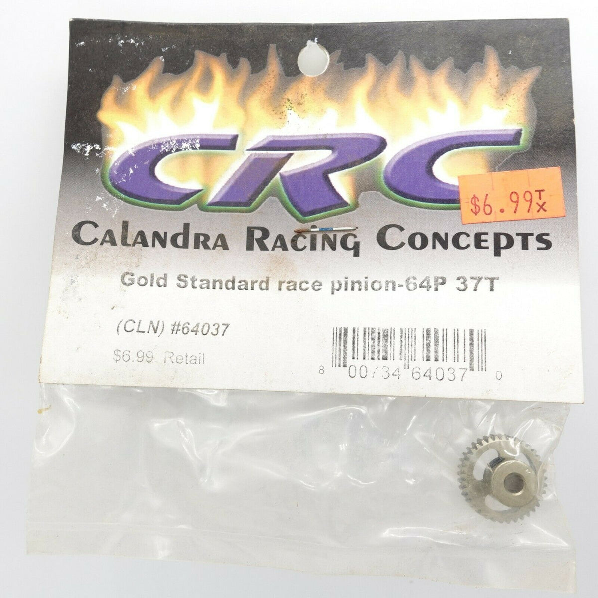 Calandra Racing Concepts (CRC) 64 Pitch Pinion Gea CLN64037 – AJC Hobbies
